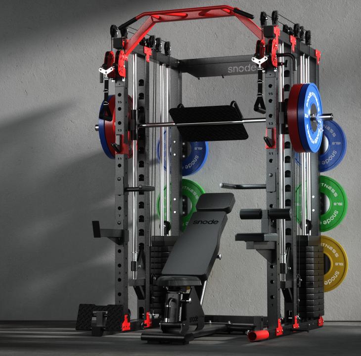 Weight Bench, Smith Machine, 3-in-1 Bench | Home Gym Essentials – snode ...