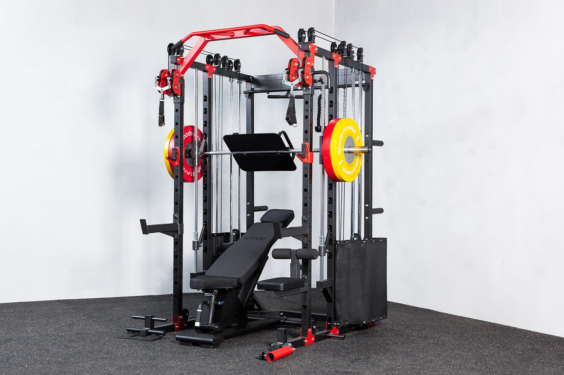 Snode Home Gym Smith Machine - ALL10 Pro with 350LB Stack