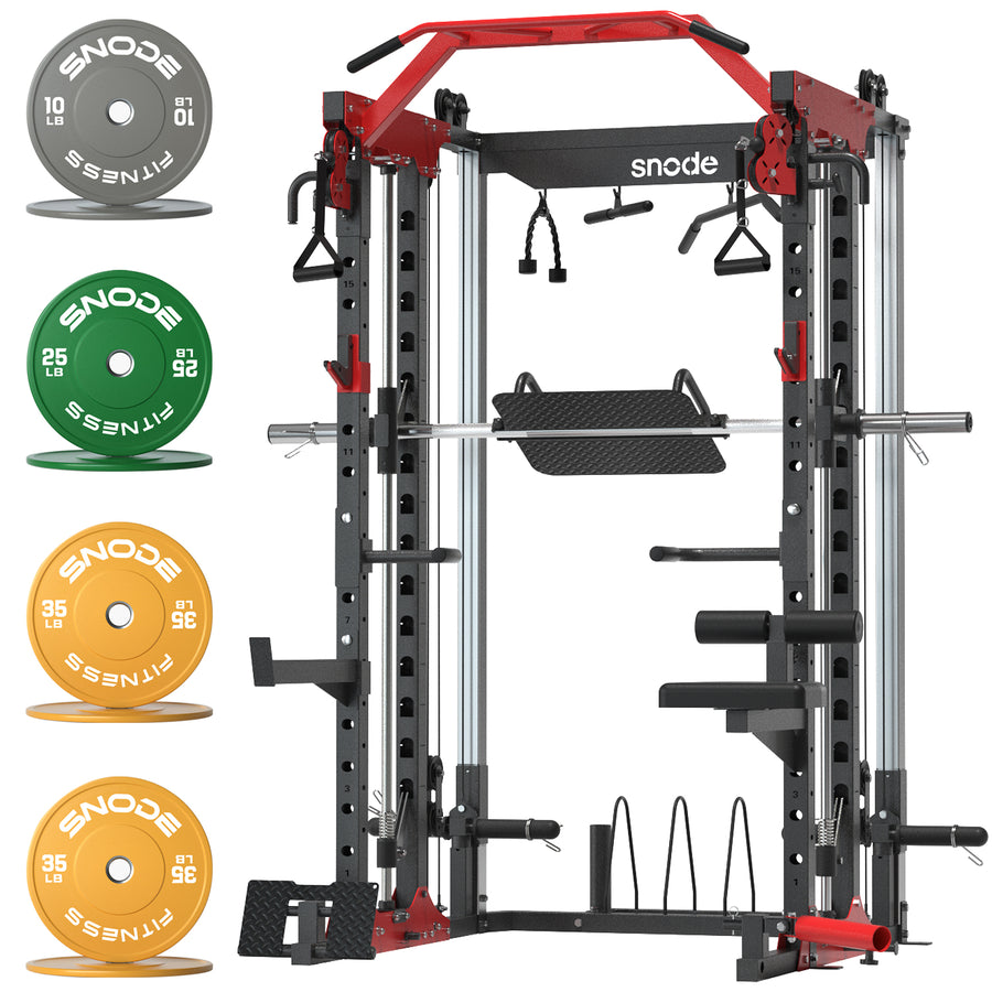 All-in-one Home Gym Smith Machine Power Rack | Snode Sport
