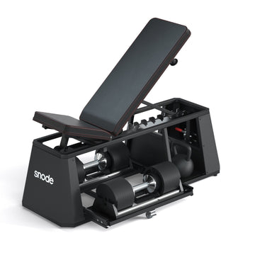 4 in 1 Bench + Cable Crossover | Adjustable Workout Benches