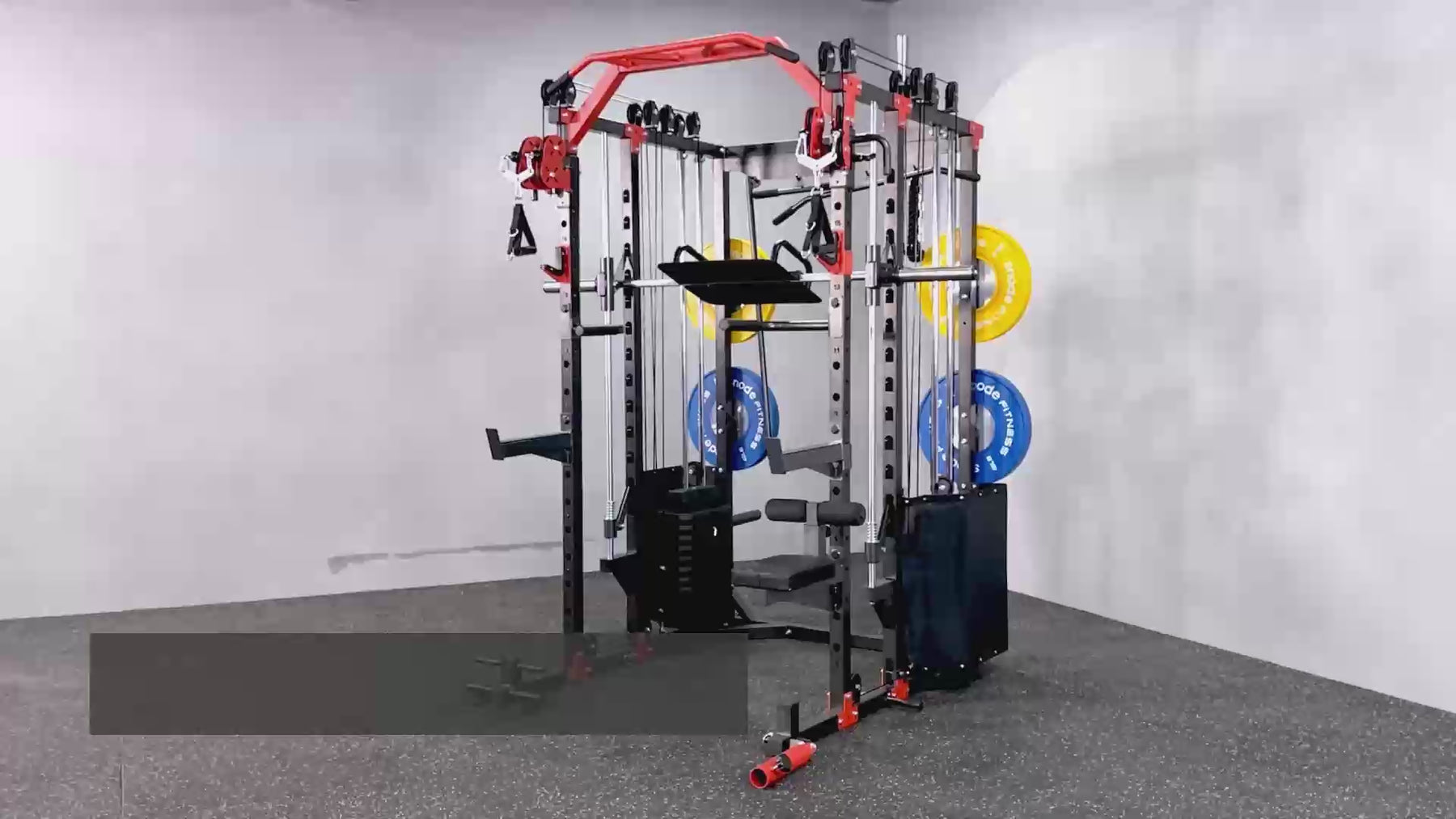Snode Home Gym Smith Machine - ALL10 Pro with 350LB Stack
